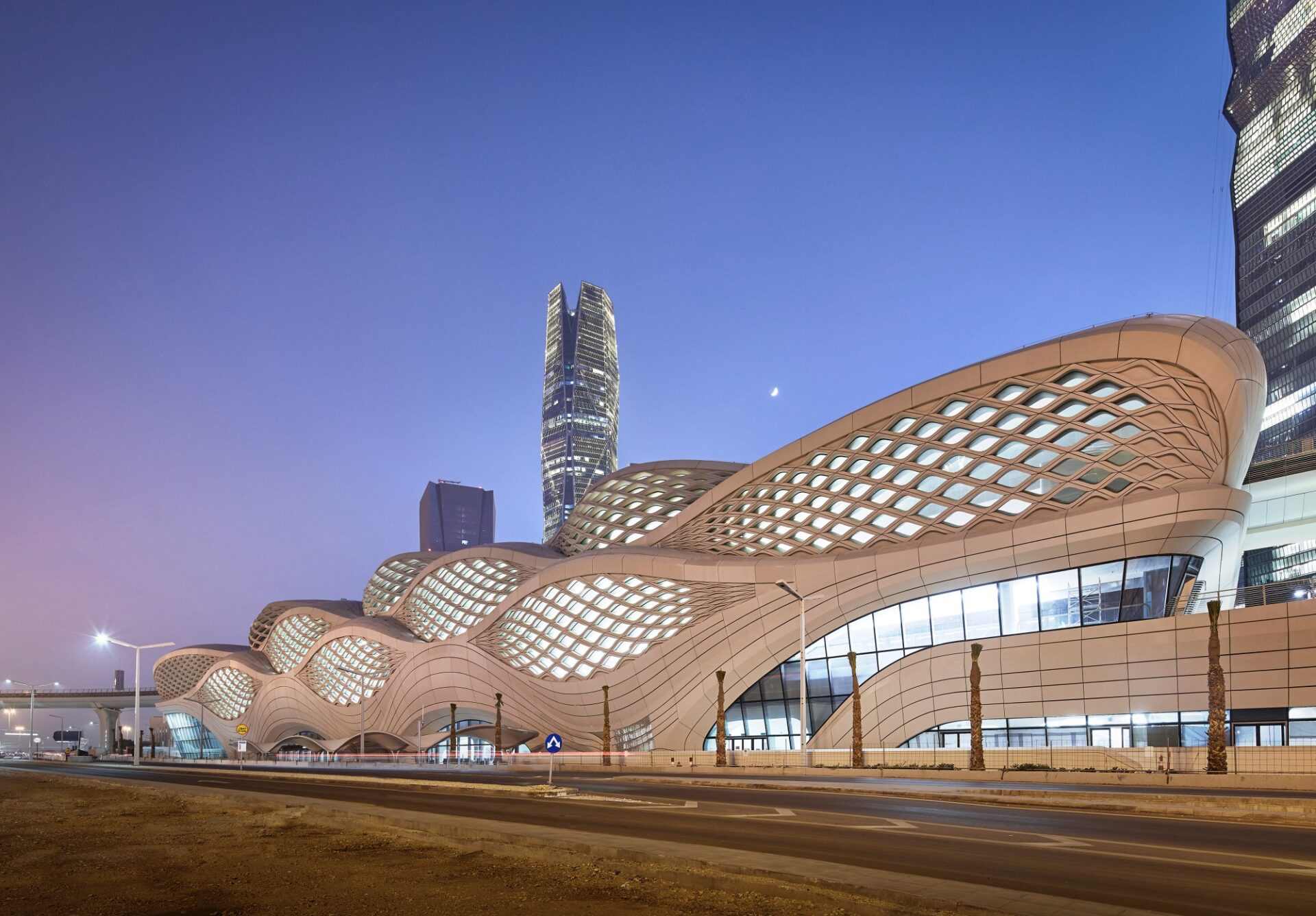Riyadh Metro Designed by Zaha Hadid Architects is Open
