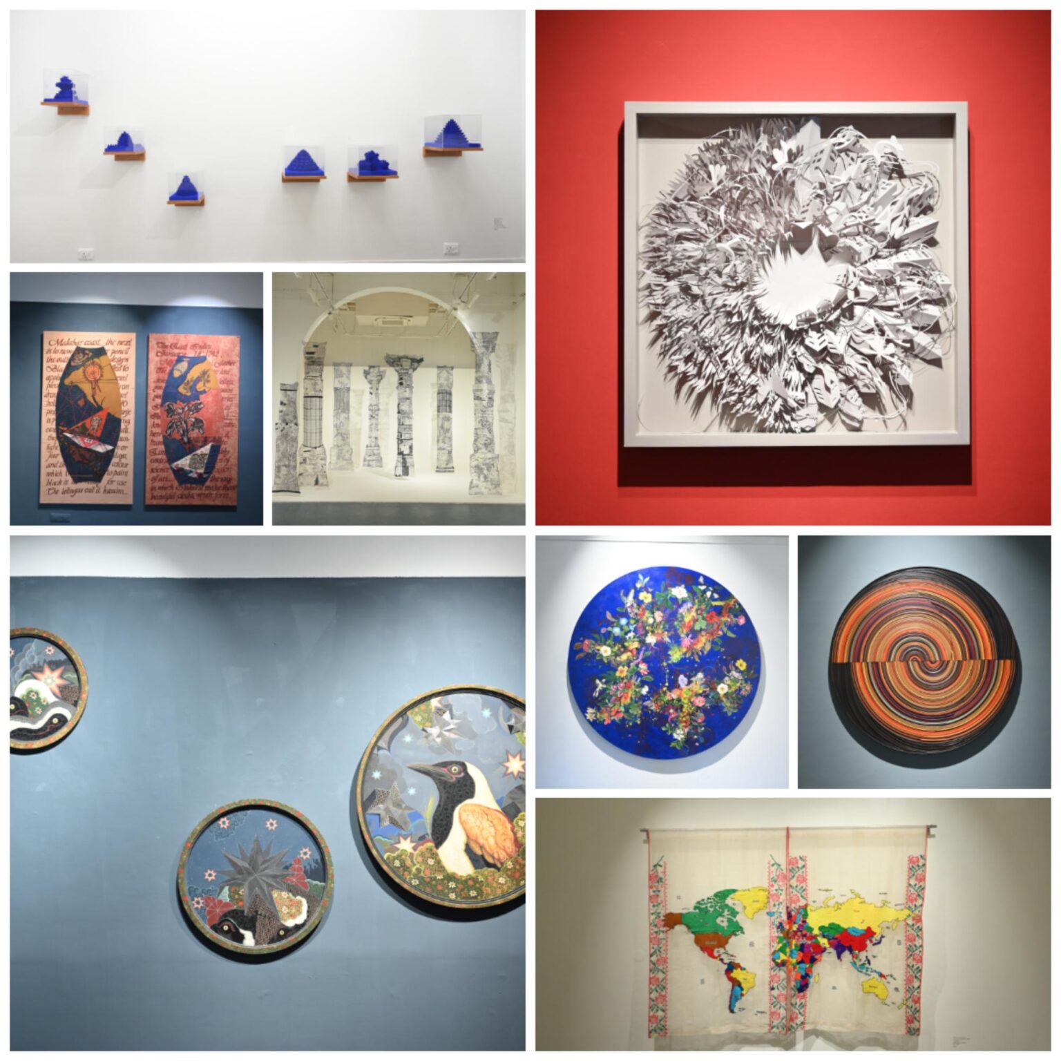 Shared Worlds at Bikaner House Brings 30 Artists in Dialogue